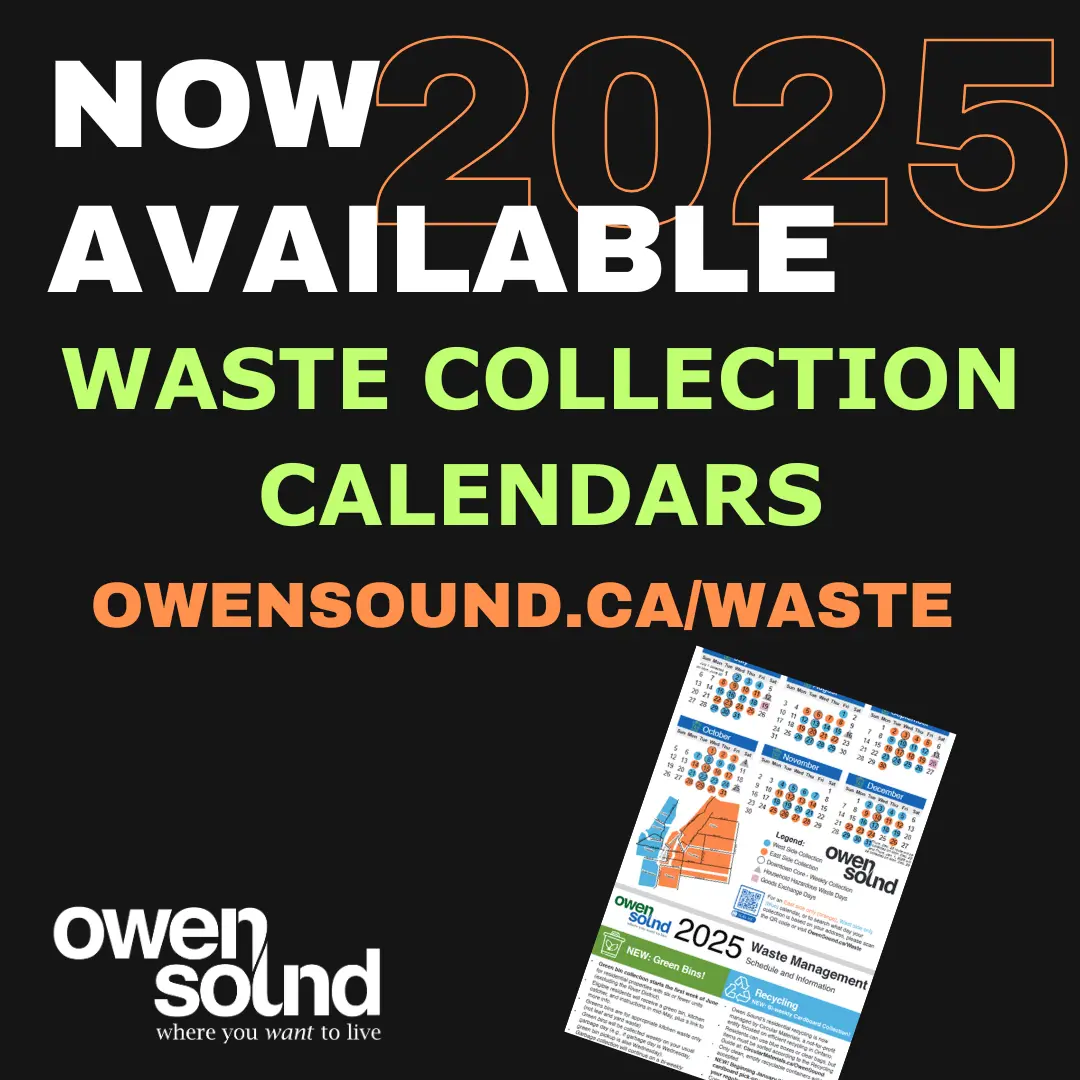 2025 Waste Management Calendar and New Waste Program Update Reminder ...