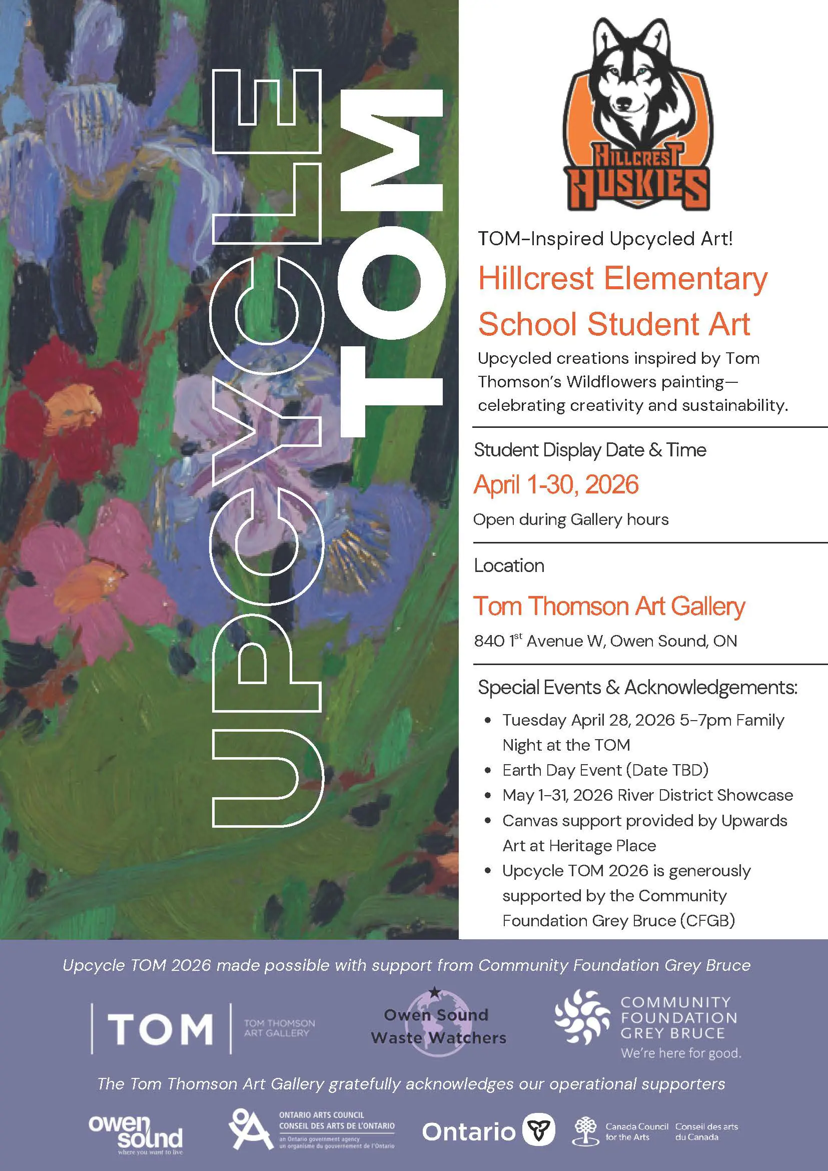 Upcycle TOM 2026: Art, Community, and Sustainability in Action | City ...